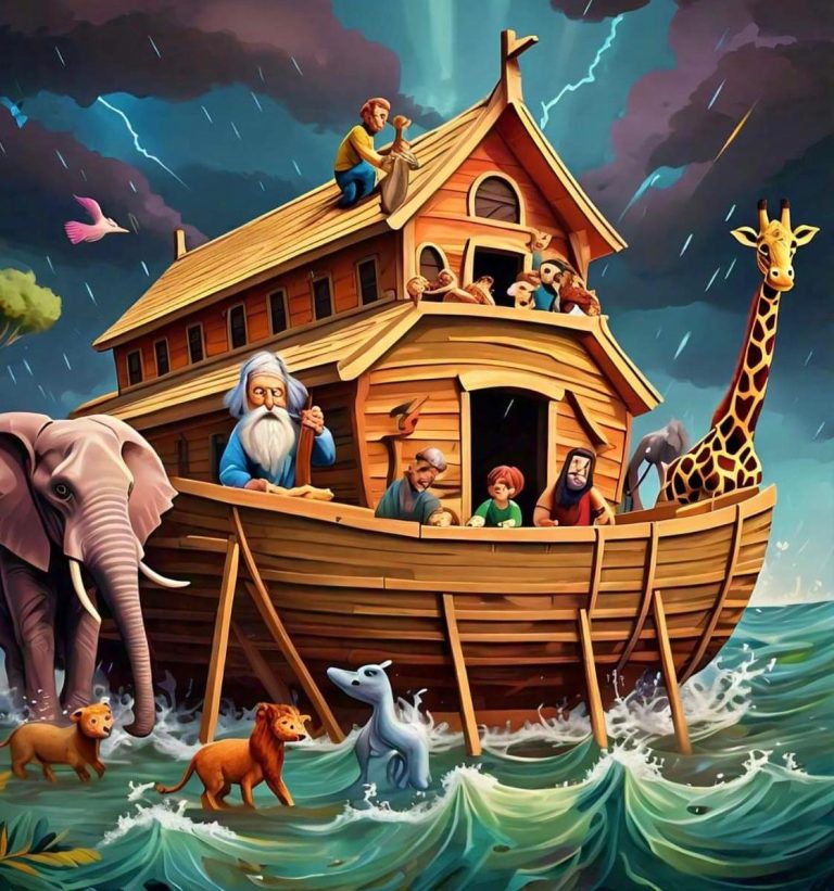 The Story of Noah’s Ark | A Bible Bedtime Story for Kids With Audio