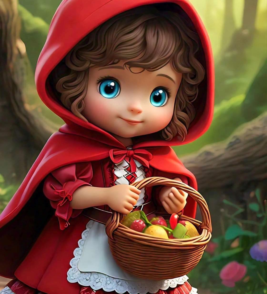 Little Red Riding Hood | A Classic Bedtime Story for Kids with Audio ...