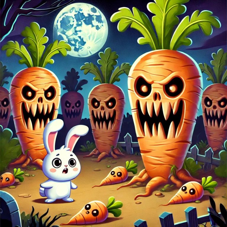 Jasper And The Creepy Carrots | A Short Halloween Story For Kids with Audio