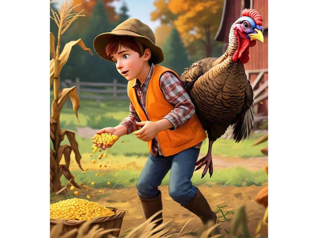 The Turkey Rescue Mission | A Thanksgiving Story for Kids with Audio