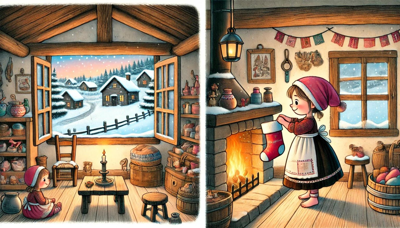 Little Piccola | A Christmas Story for Kids With Audio