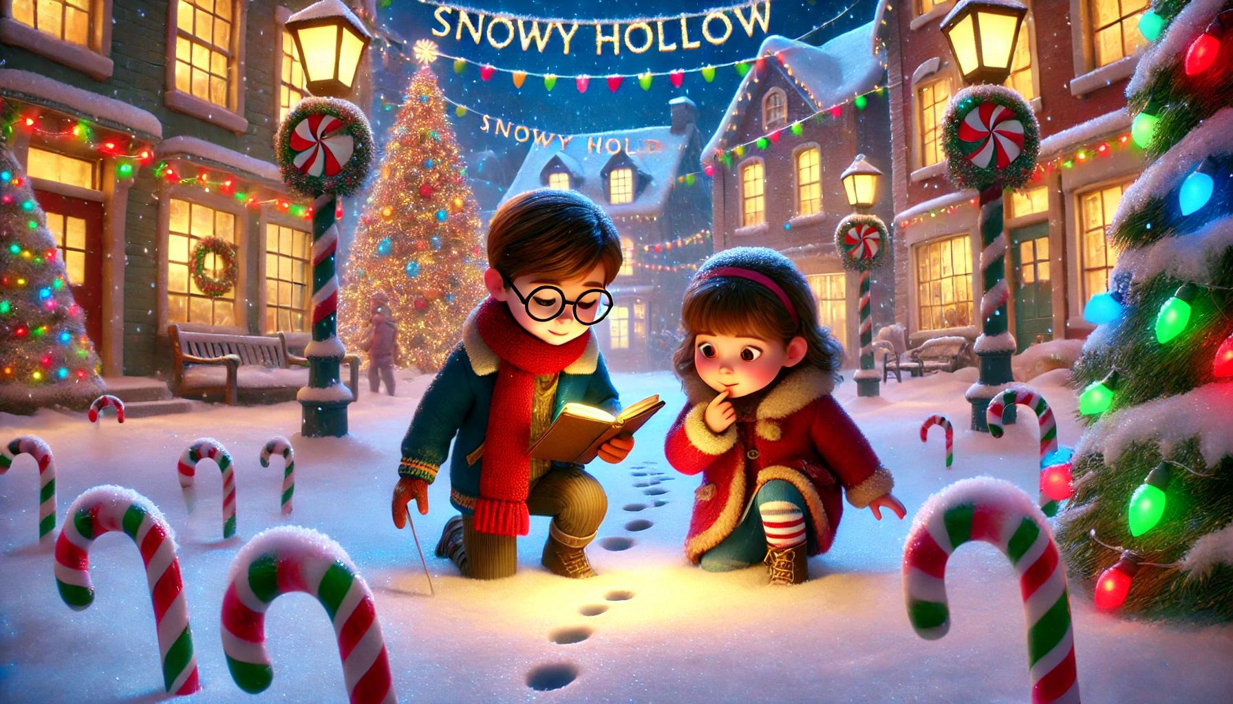 The Candy Cane Mystery | A Christmas Story for Kids with Audio