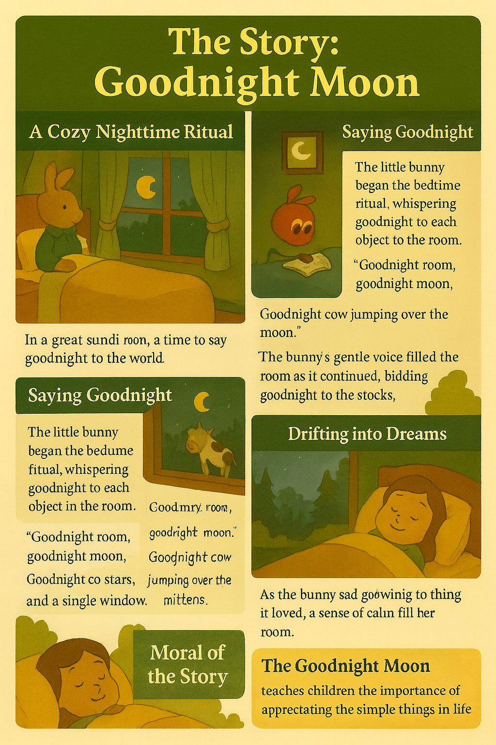 The Goodnight Moon | A Bedtime Story for Kids With Audio