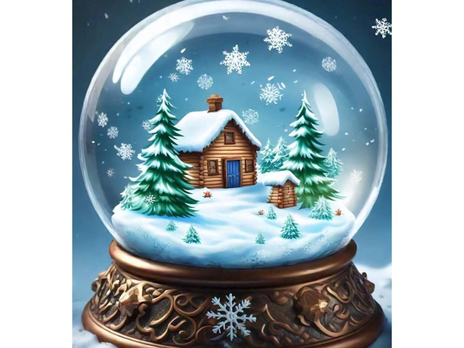The Magical Snow Globe | An Enchanting Christmas Story for Kids with Audio