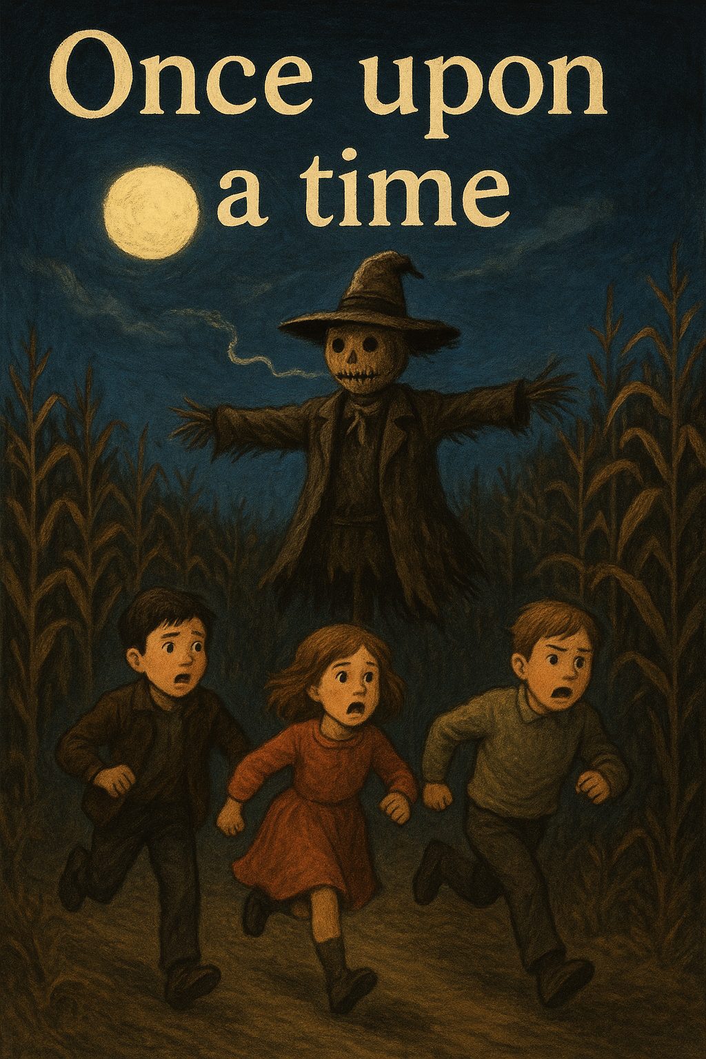 The Whistling Scarecrow | Scary Halloween Story for Kids With Audio ...
