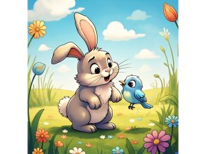 The Little Bunny | A Classic Bedtime Story for Kids with a Moral and Audio