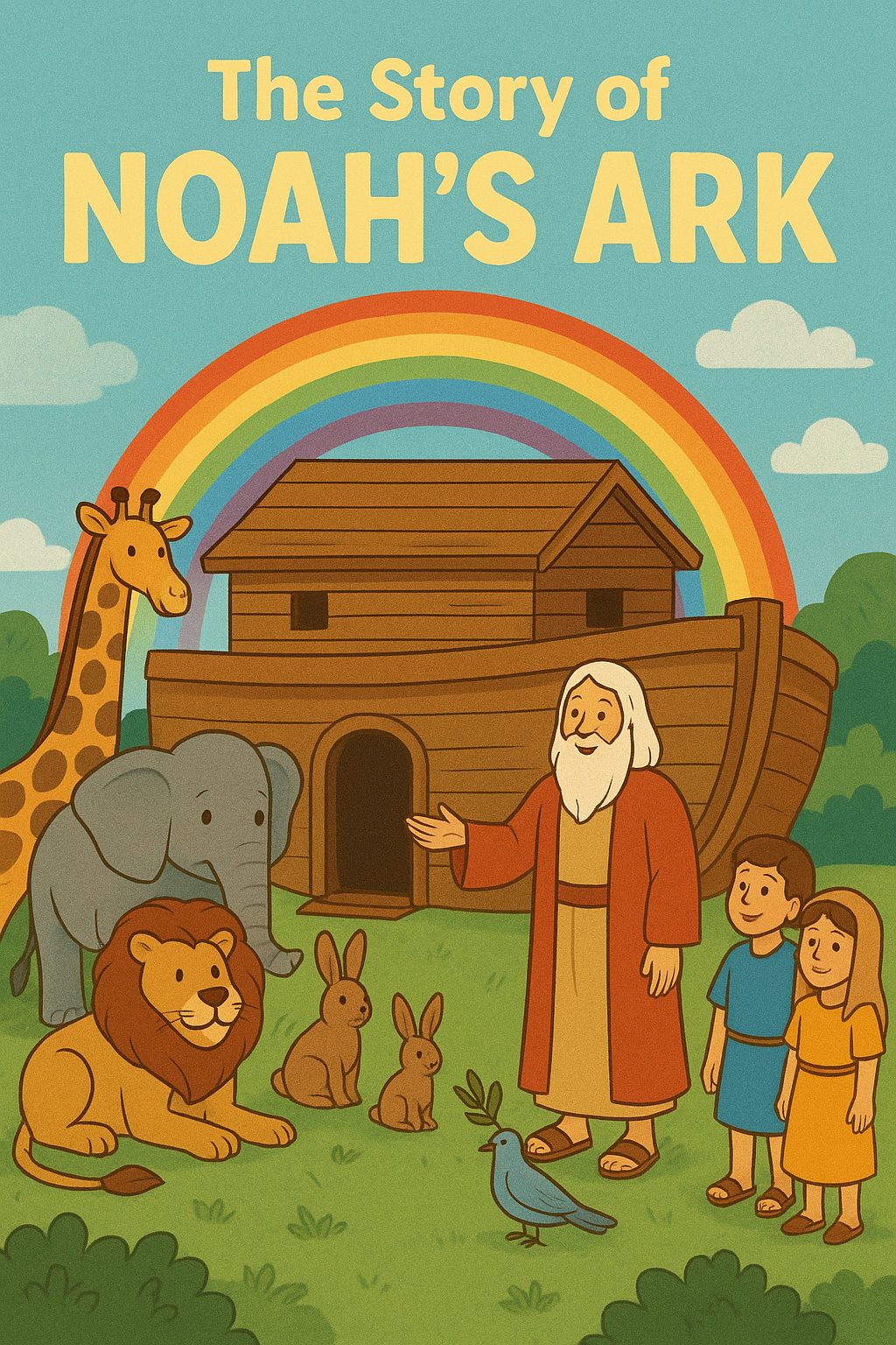 The Story of Noah’s Ark | A Bible Bedtime Story for Kids With Audio