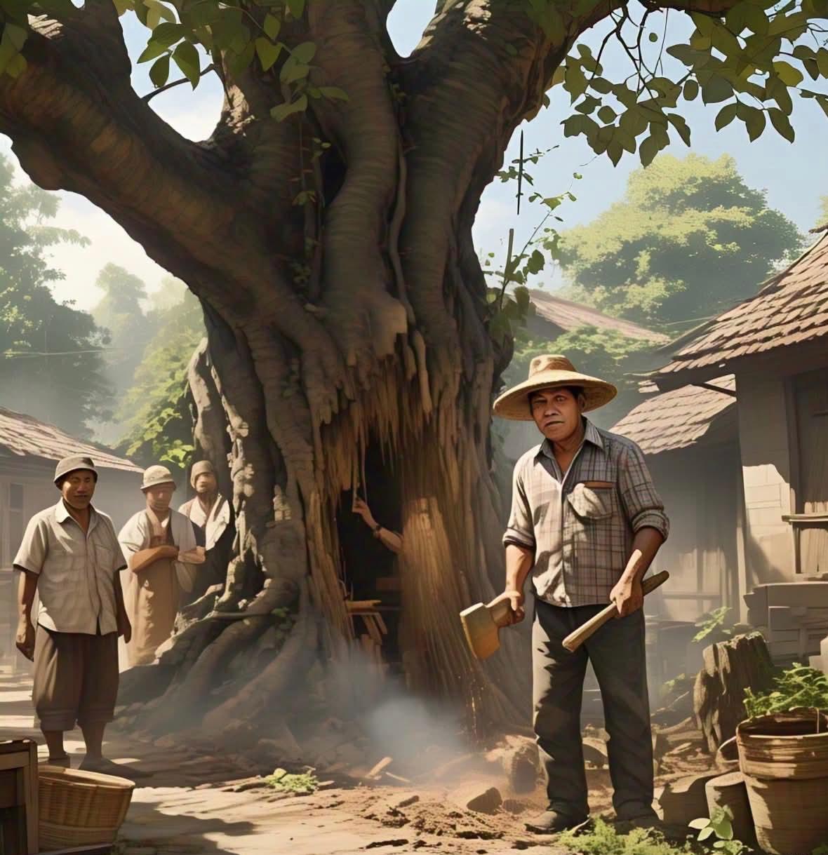 The Man and the Wood | A Moral Story for Kids with Audio