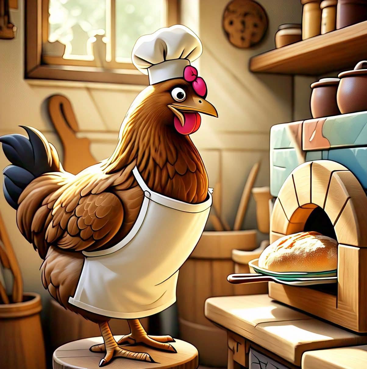 The Little Red Hen | A Short Bedtime Story for Kids with Audio