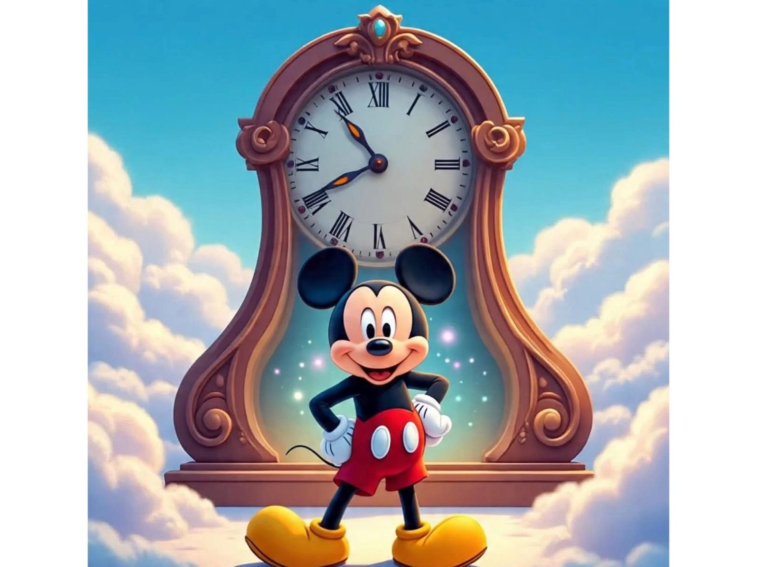 Mickey Mouse and the Magical Clock | A Famous Disney Story for Kids